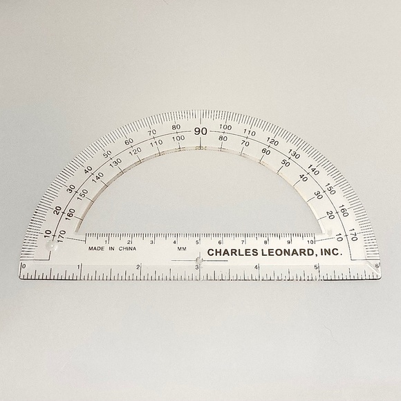 Charles Leonard Inc. | Other | 6 Inch Protractor Ruler | Poshmark